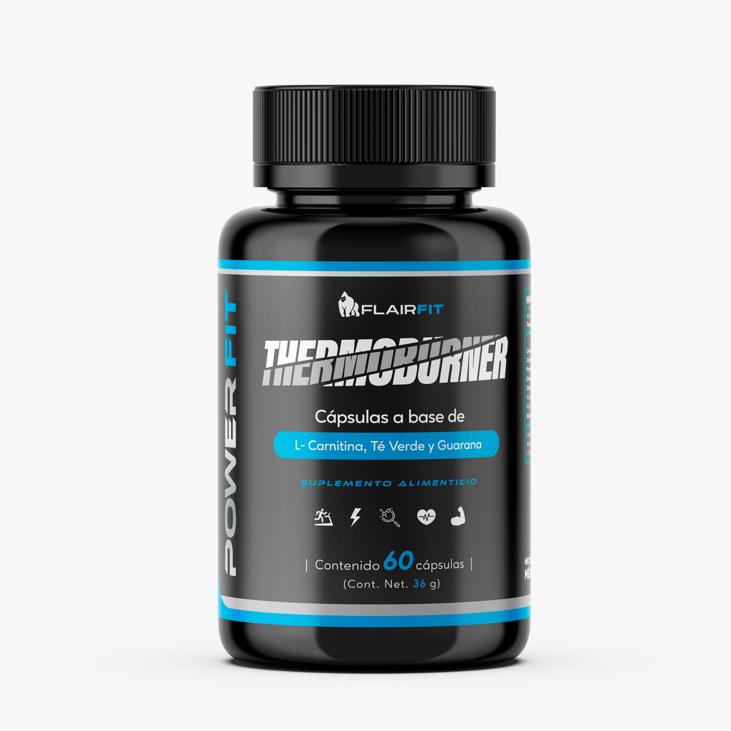 Suplemento En Cápsulas Flairfit Thermoburner Powerfit , Formulación ...